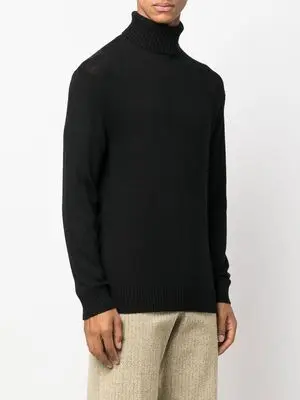 JIL SANDER Roll Neck Knitted Sweater