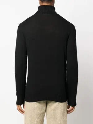 JIL SANDER Roll Neck Knitted Sweater