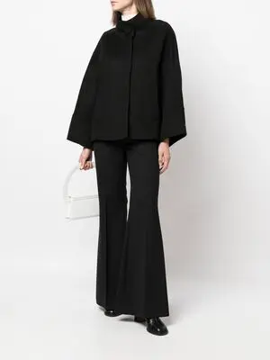 PALTO' Wool-blend Wide-sleeve Jacket