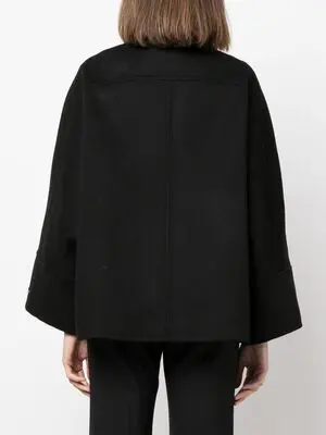 PALTO' Wool-blend Wide-sleeve Jacket