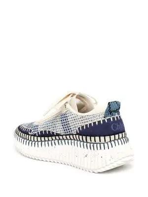 Chloé Nama Mesh Sneakers - White
