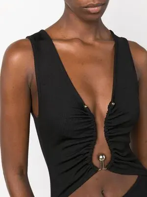 Christopher Esber Polar Orbit Cut-out Maxi Dress