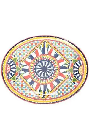 Dolce & Gabbana Carretto Siciliano Porcelain Platter