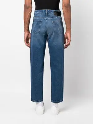 AMI Paris Straight Fit Denim Jeans
