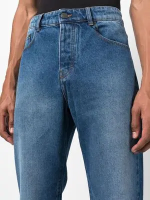 AMI Paris Straight Fit Denim Jeans