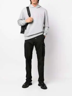 Philipp Plein Logo-print Long-sleeve Sweatshirt - Grey