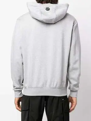 Philipp Plein Logo-print Long-sleeve Sweatshirt - Grey