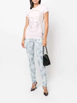 Philipp Plein Crystal-embellished T-shirt