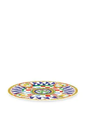 Dolce & Gabbana 2 Piece Fine Porcelain Dessert Plate Set
