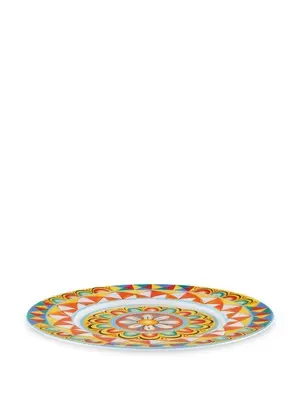 Dolce & Gabbana 2 Piece Fine Porcelain Dinner Plate Set