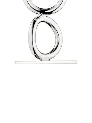 Christofle Vertigo Three-ring Candlestick