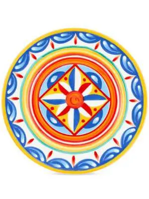 Dolce & Gabbana Carretto Sicilano Set-of-two Bread Plates - White