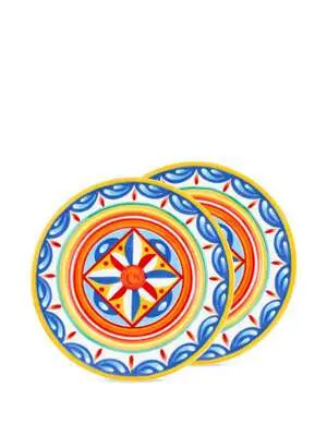 Dolce & Gabbana Carretto Sicilano Set-of-two Bread Plates