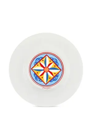 Dolce & Gabbana 2 Set Fine Porcelain Dessert Plates