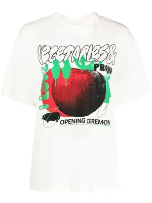 Opening Ceremony Logo-print T-shirt - White