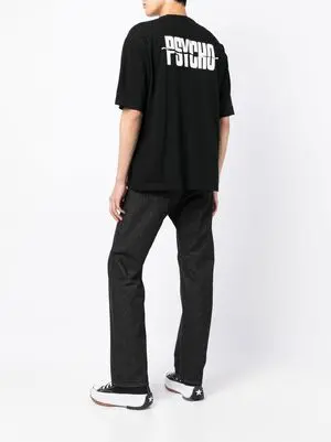 UNDERCOVERISM X Psycho Logo-print T-shirt - Black
