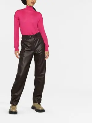 TOM FORD High-neck Fine Knit Top - Pink