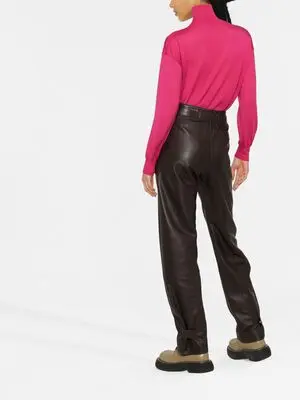 TOM FORD High-neck Fine Knit Top - Pink