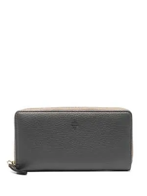 Eleventy Debossed-logo Continental Wallet