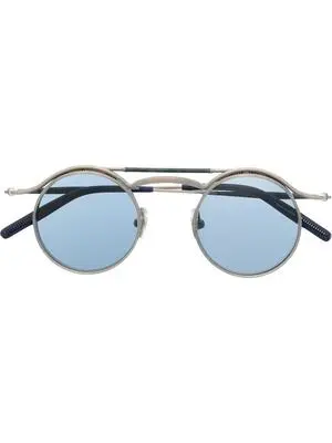 Matsuda Round-frame Sunglasses - Silver