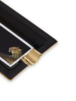 Dolce & Gabbana Leopard-print Porcelain Ash-tray
