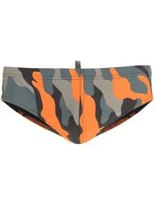 Dsquared2 Logo-print Swim Trunks - Green