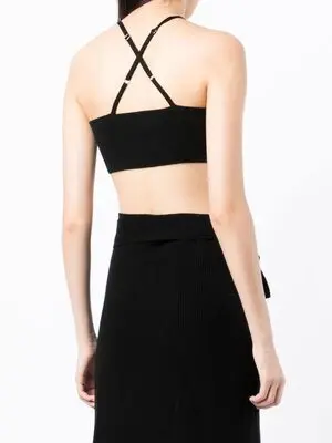 Cashmere In Love Babett Cashmere Bralette - Black