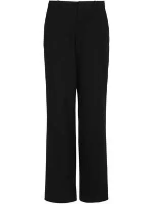 Balmain Tailored Wool Trousers - Black