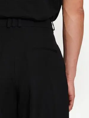 Balmain Tailored Wool Trousers - Black