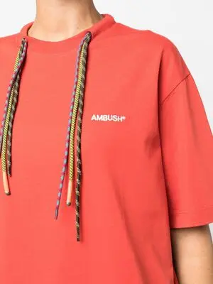 AMBUSH Multi-cord Logo-print T-shirt