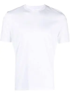 Zimmerli Crew-neck Cotton T-shirt - White