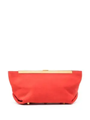 Khaite Aimee Clasp Clutch Bag