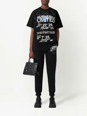Burberry Logo-print Cotton Track Pants