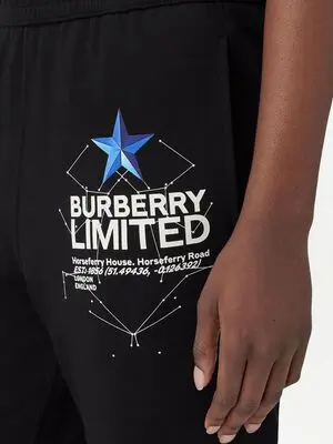 Burberry Logo-print Cotton Track Pants