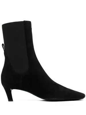 TOTEME Mid Heel 50mm Boots - Black