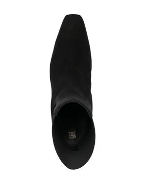 TOTEME Mid Heel 50mm Boots - Black