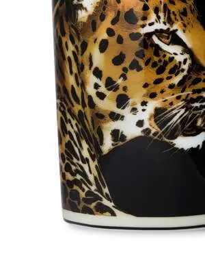 Dolce & Gabbana Leopardo-print Porcelain Glass