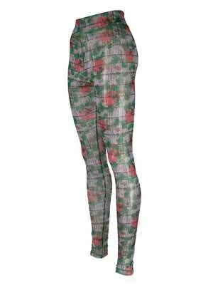 Henrik Vibskov All-over Floral-print Leggings - Purple