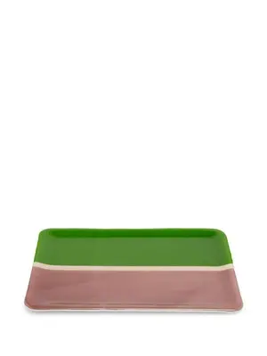LES-OTTOMANS Murano Colour-block Tray