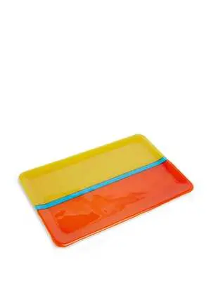 LES-OTTOMANS Murano Colour-block Tray