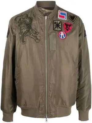 MAHARISHI Patch-detail Reversible Bomber Jacket