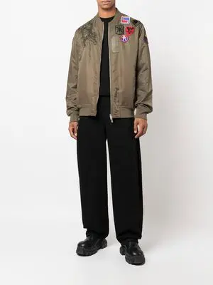 MAHARISHI Patch-detail Reversible Bomber Jacket