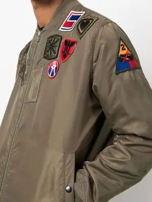 MAHARISHI Patch-detail Reversible Bomber Jacket
