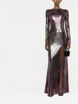Etro Metallic Floor-length Dress