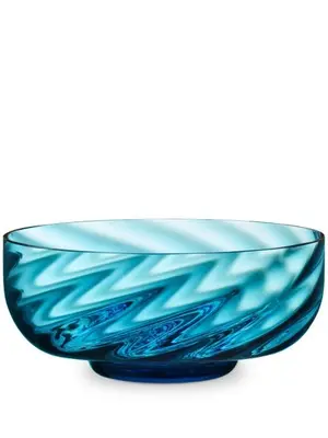 Dolce & Gabbana Murano Glass Hand-blown Ice Cream Bowls - Blue
