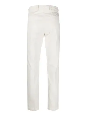 BRIGLIA 1949 Slim-cut Chino Trousers - White