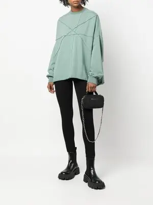 MARINE SERRE Mini Madame Moire Tote Bag