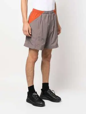 Y3 Colour-block Track Shorts