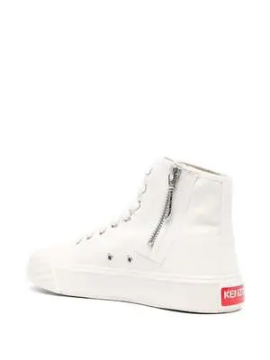 Kenzo Tiger-print High-top Sneakers