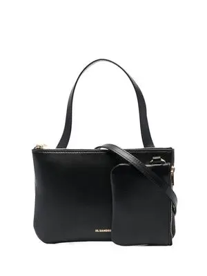 JIL SANDER Logo-stamp Shoulder Bag
